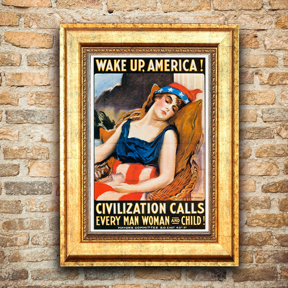 Wake Up America Poster